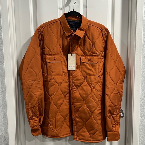 Nomad | Jackets & Coats | Nwt Nomad Mens Orange Quilted Jacket | Poshmark